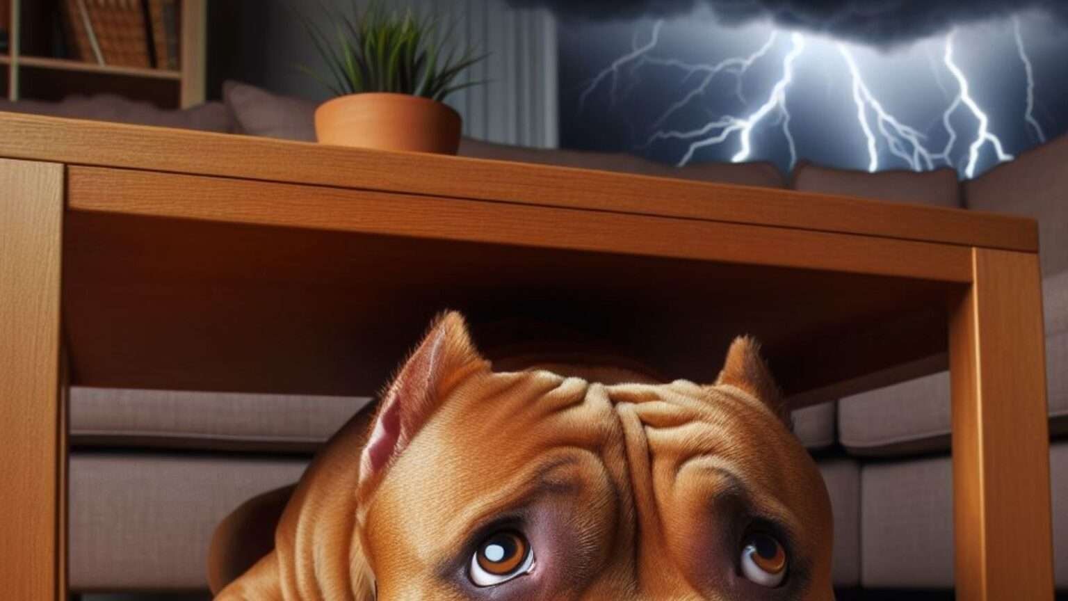 Is Your Dog Scared Of Thunderstorms - My Pet Support